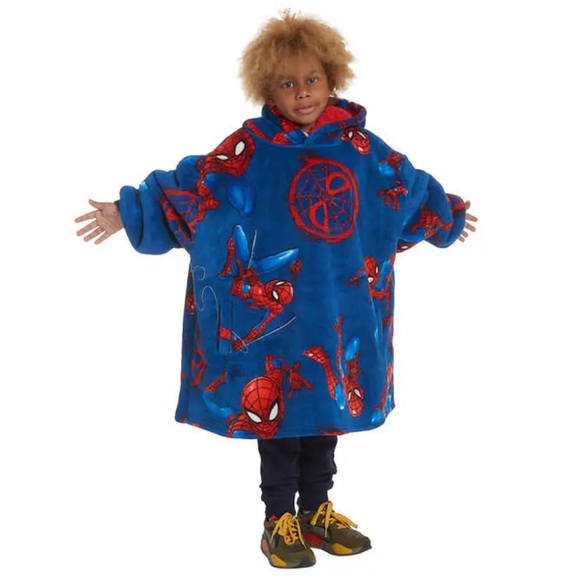 Marvel | Shirts & Tops | Spiderman Kids Boys Oversized Hoodie | Poshmark